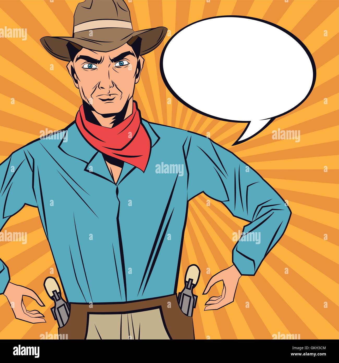 Cowboy man cartoon design Stock Vector Image & Art - Alamy