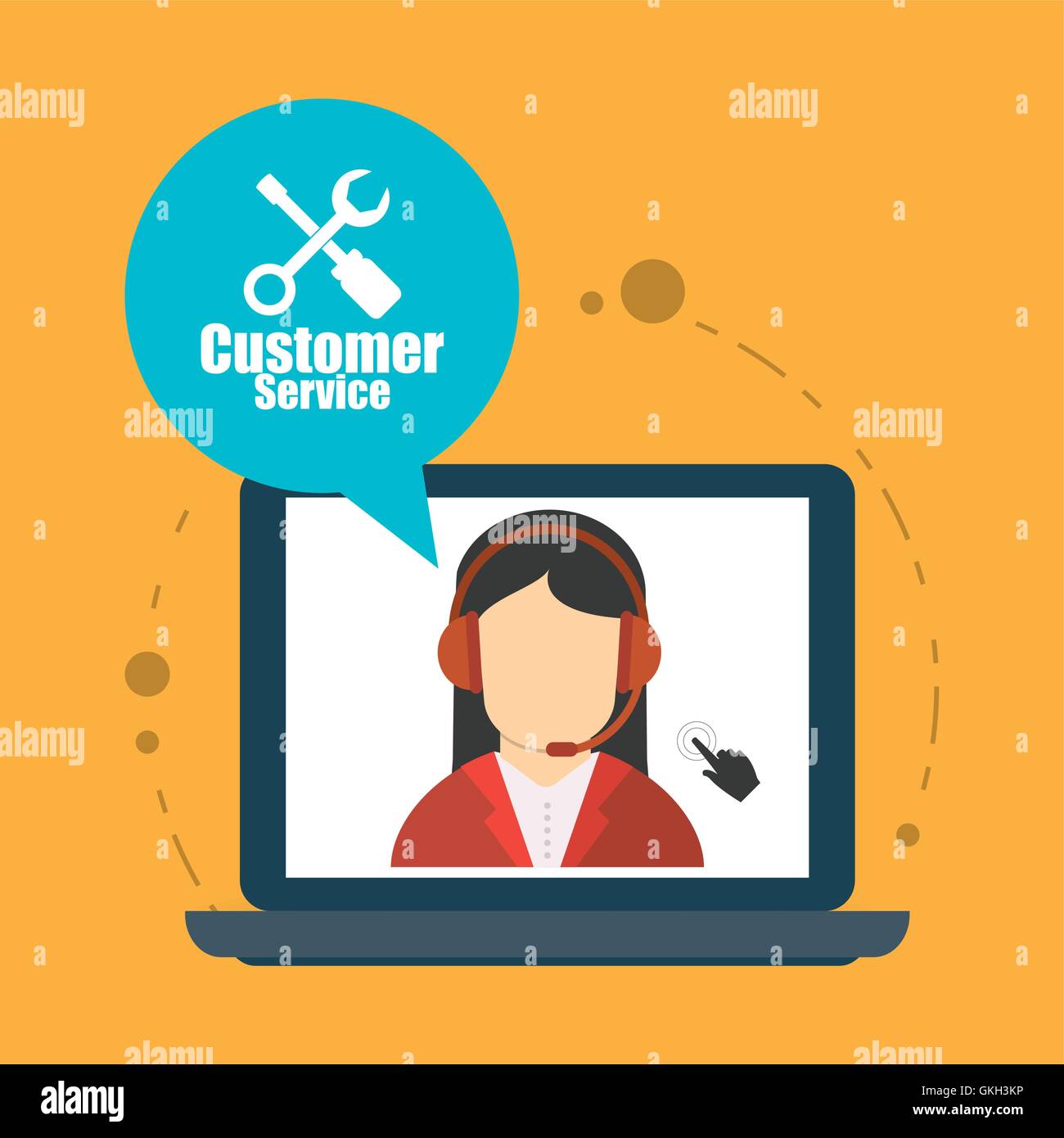 Operator woman icon design Stock Vector Image & Art - Alamy