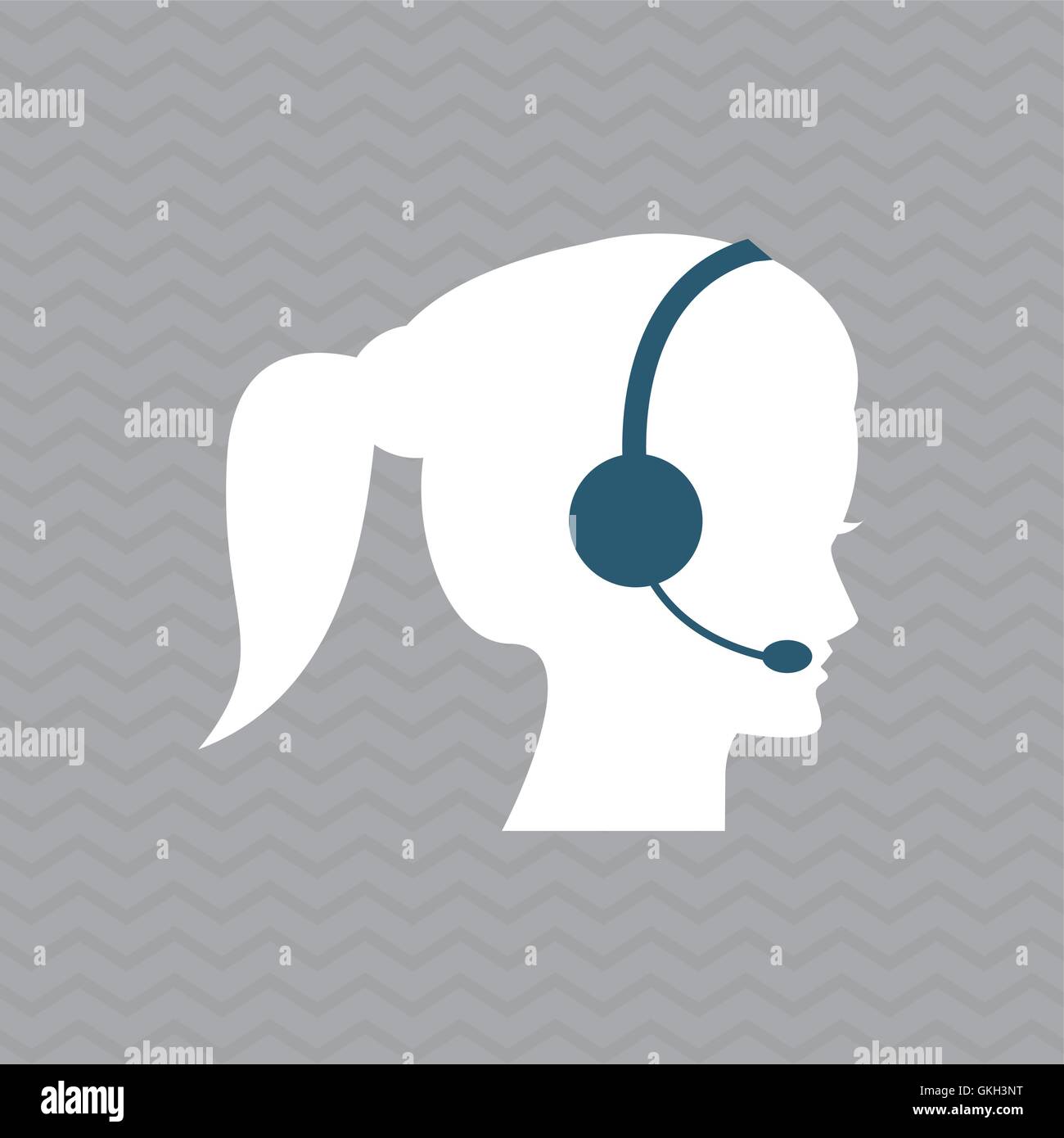 Operator woman icon design Stock Vector Image & Art - Alamy