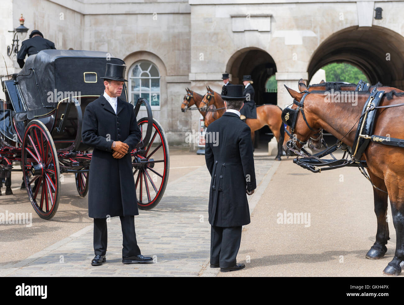 Royal coachmen hi-res stock photography and images - Alamy