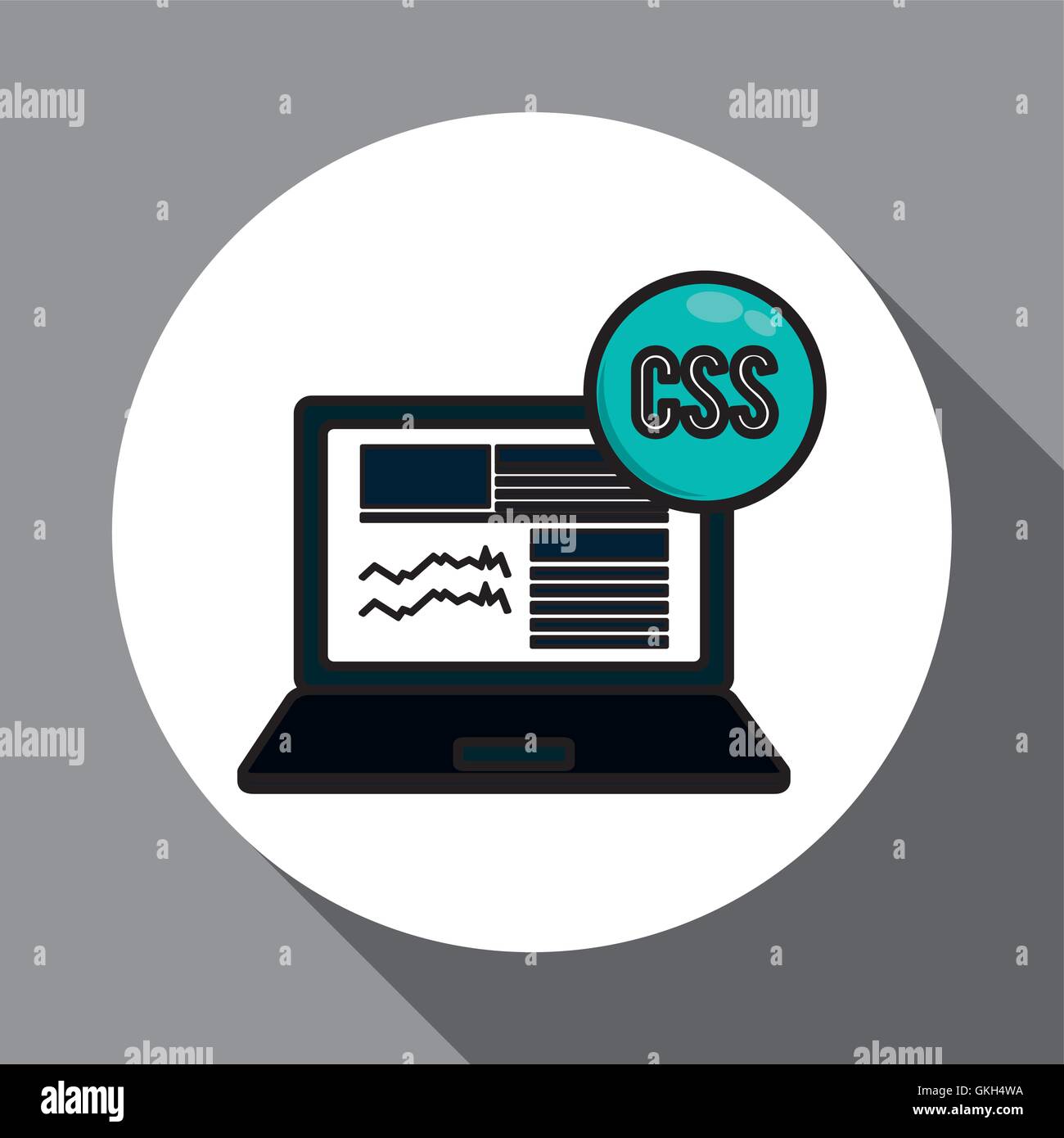 responsive web design over white background, vector illustration Stock ...
