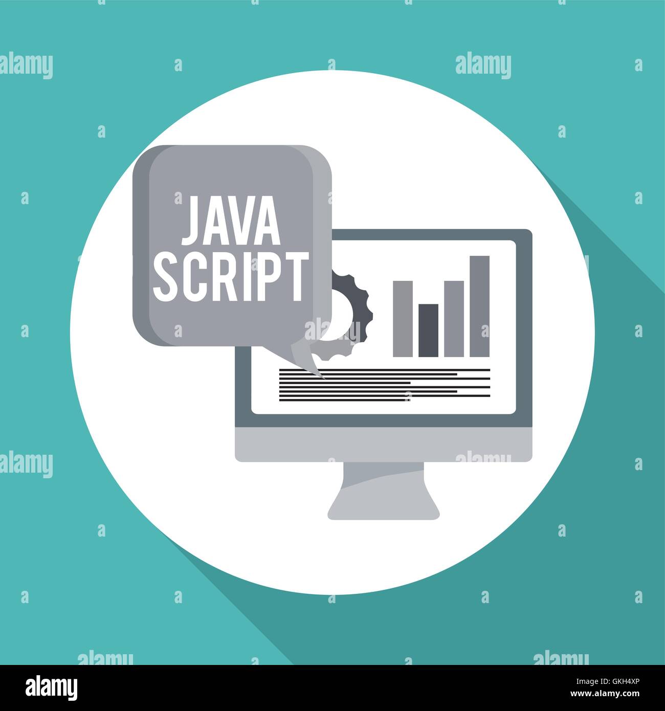 responsive web design over white background, vector illustration Stock ...