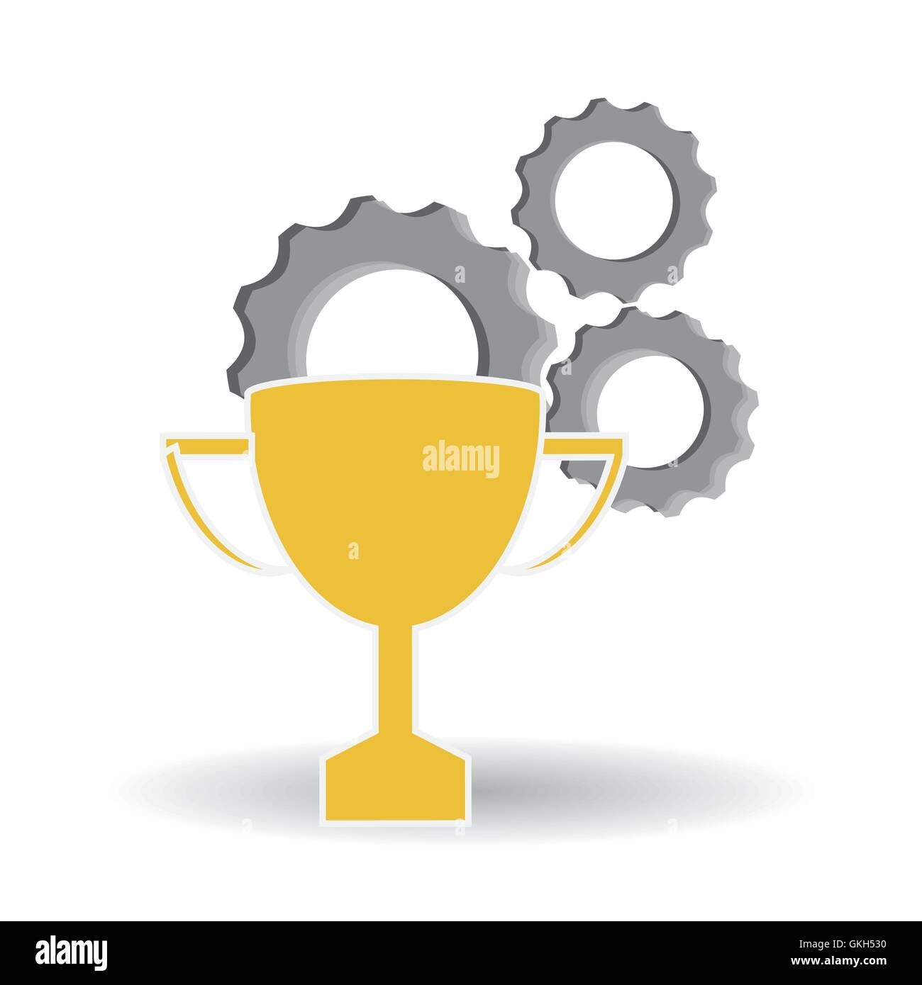Graphic design of trophy, vector illustration Stock Vector Image & Art ...