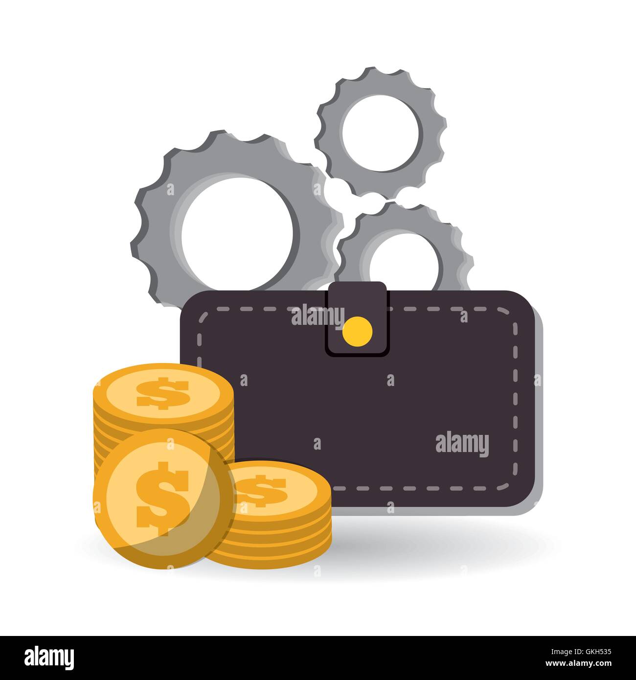 Graphic design of money , vector illustration Stock Vector Image & Art ...