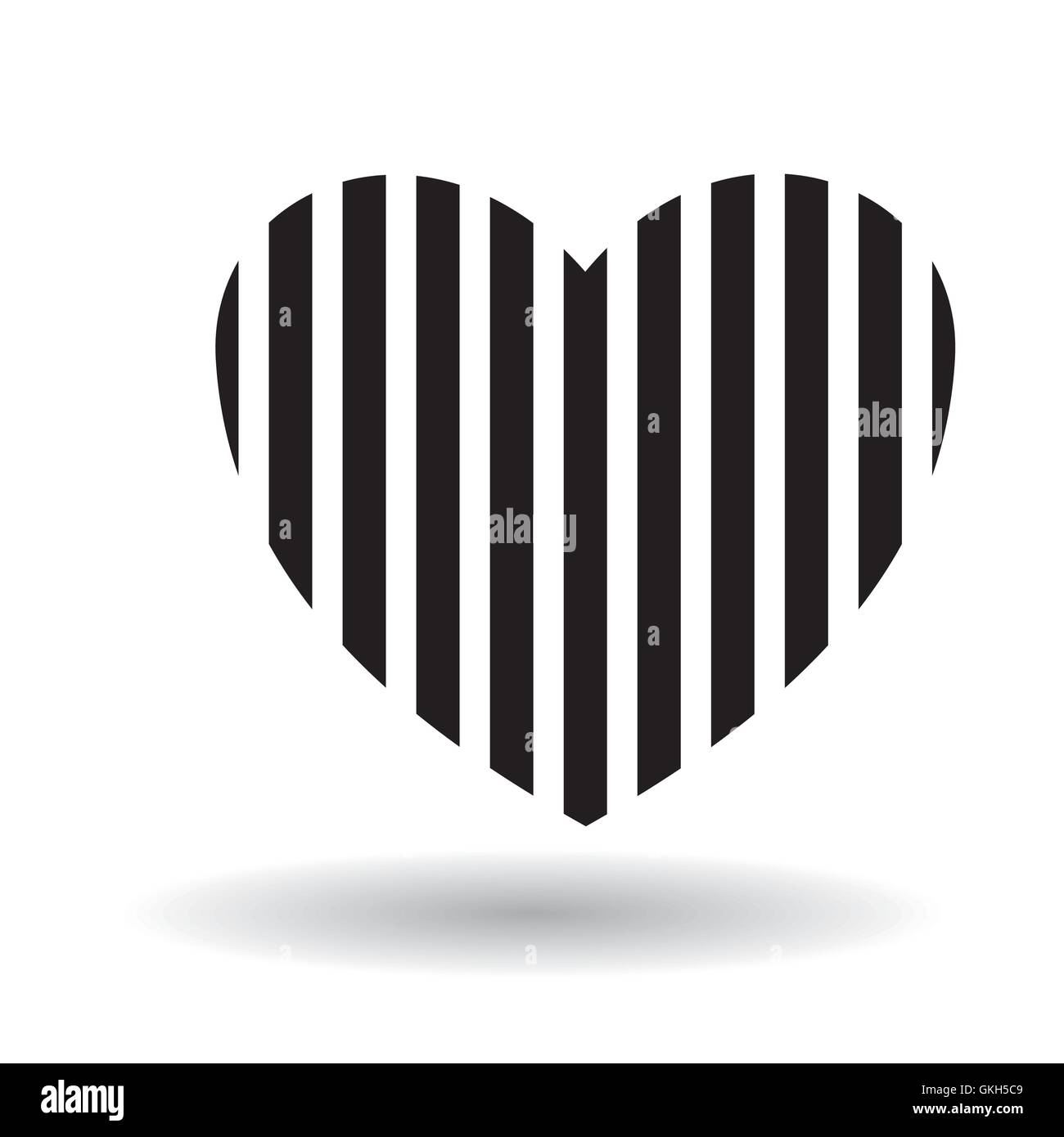 Graphic design of heart , vector illustration Stock Vector Image & Art ...