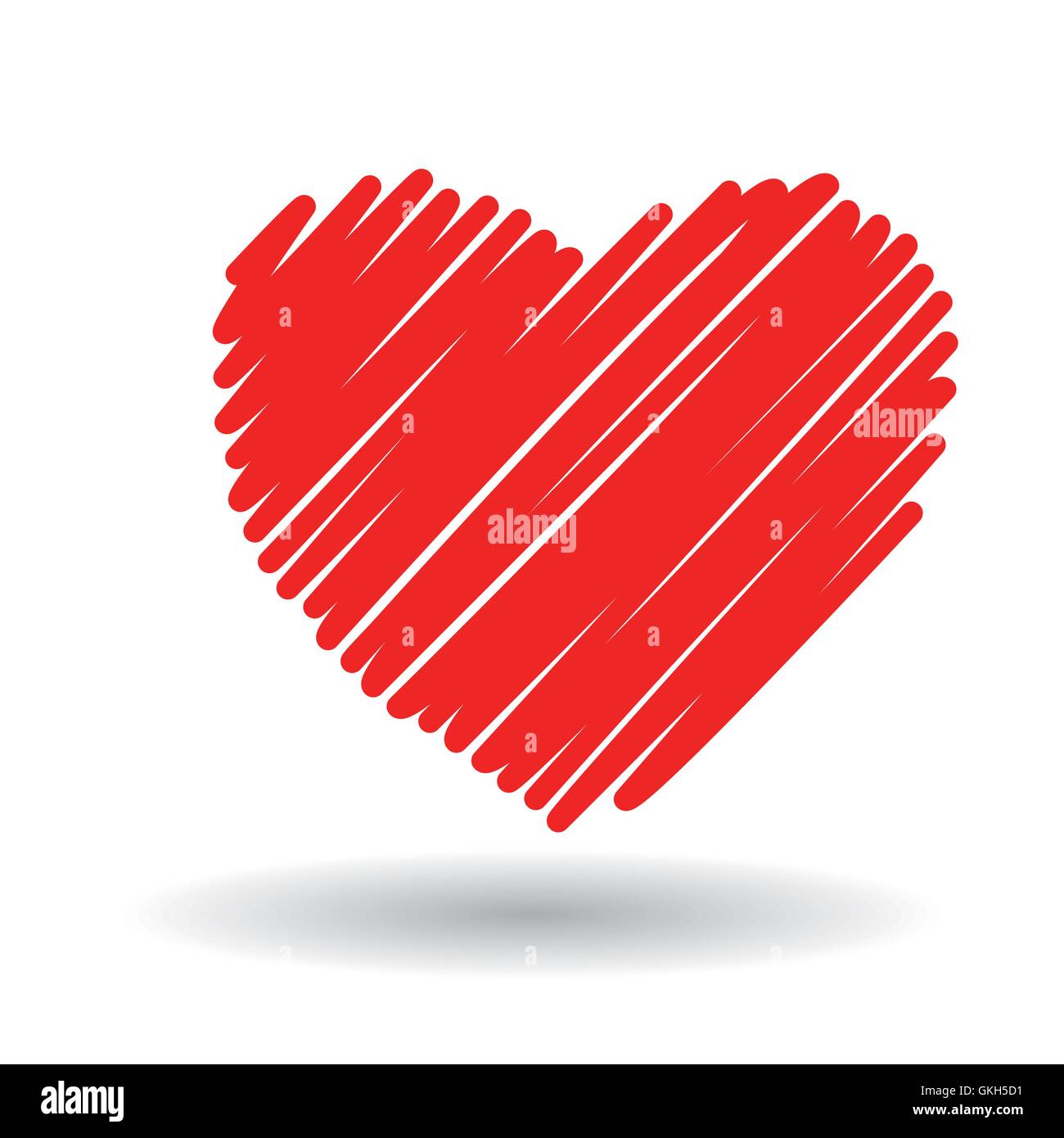 Graphic design of heart , vector illustration Stock Vector Image & Art ...