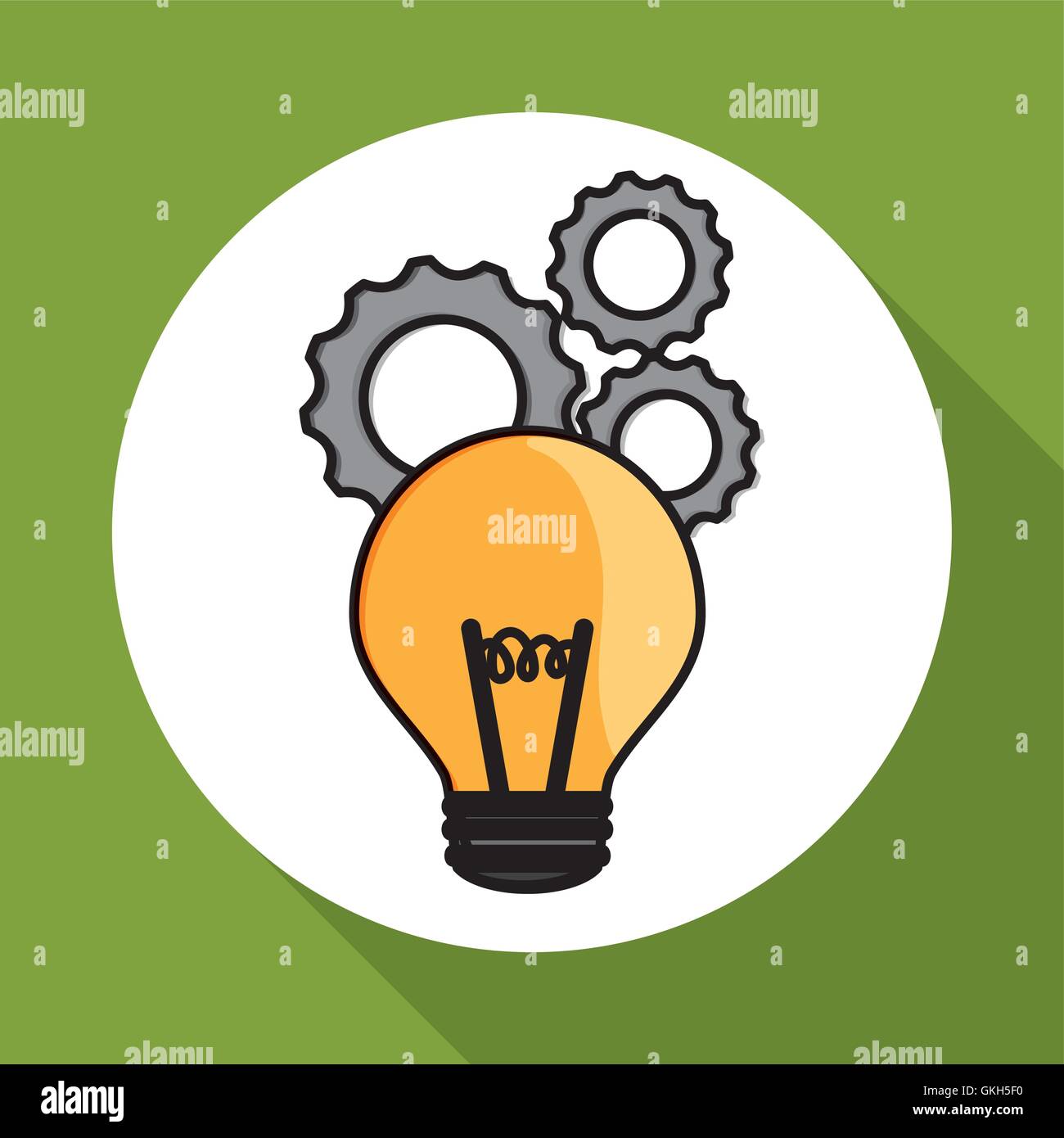 Graphic design of bulb , vector illustration Stock Vector Image & Art ...