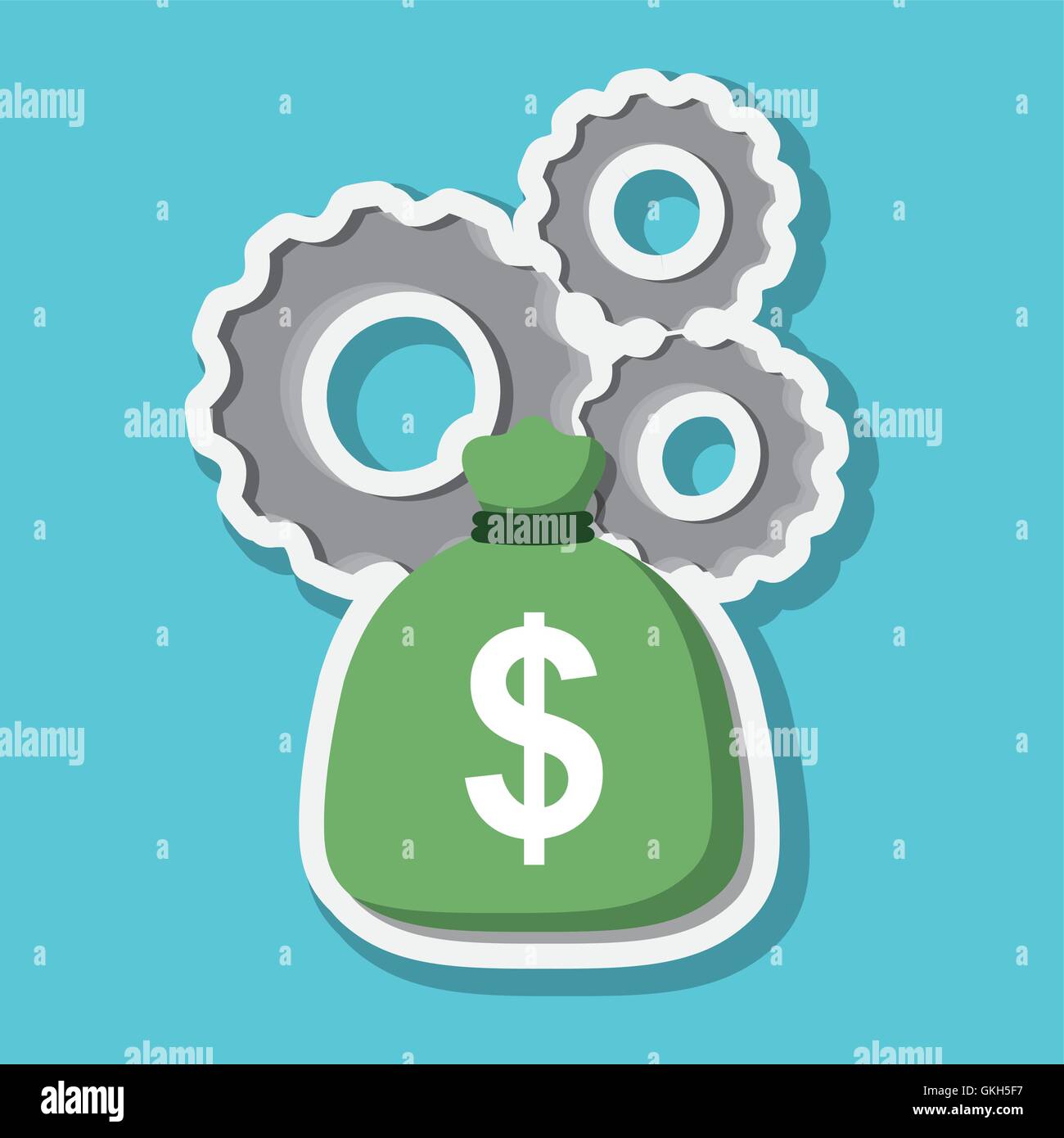 Graphic design of money , vector illustration Stock Vector Image & Art ...