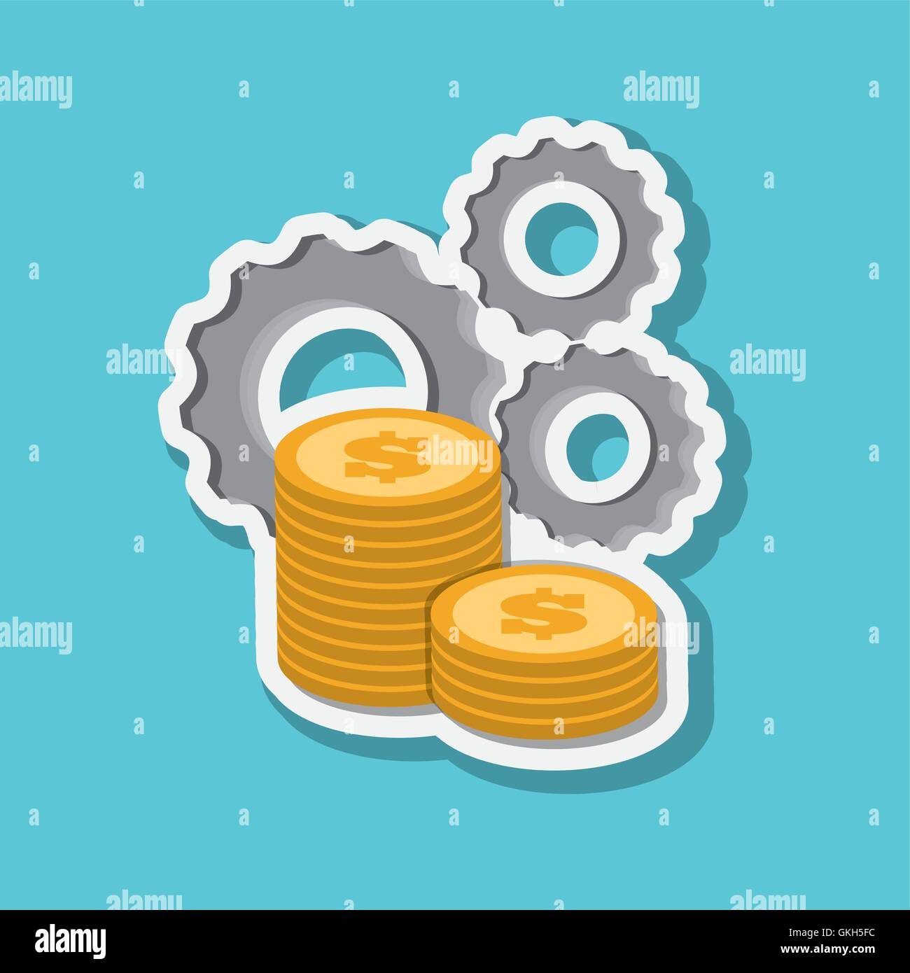 Graphic design of money , vector illustration Stock Vector Image & Art ...