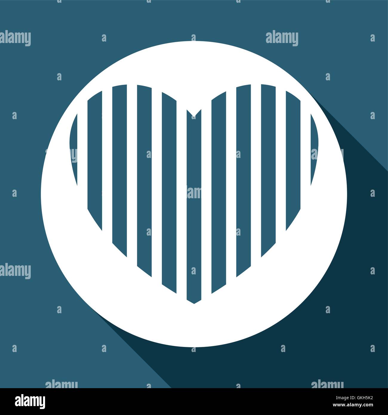 Graphic design of heart , vector illustration Stock Vector Image & Art ...
