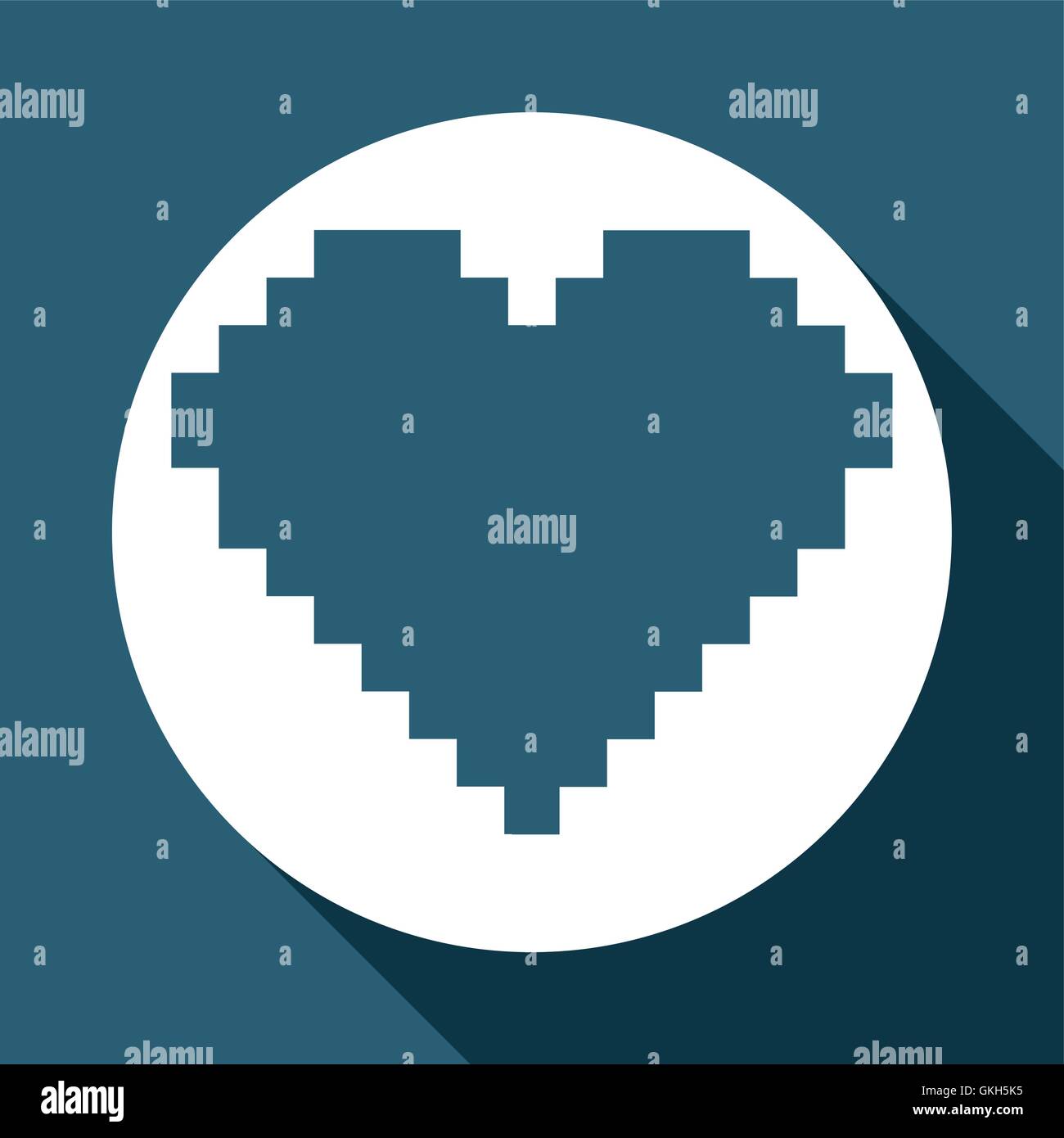 Graphic design of heart , vector illustration Stock Vector Image & Art ...