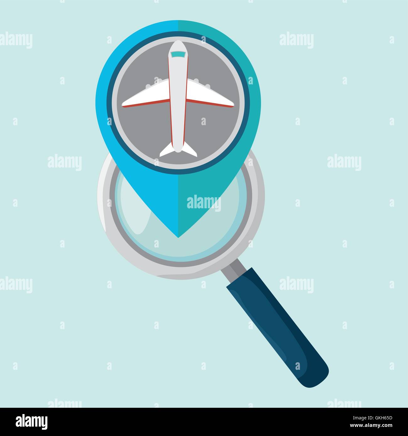 search pin travel location Stock Vector Image & Art - Alamy