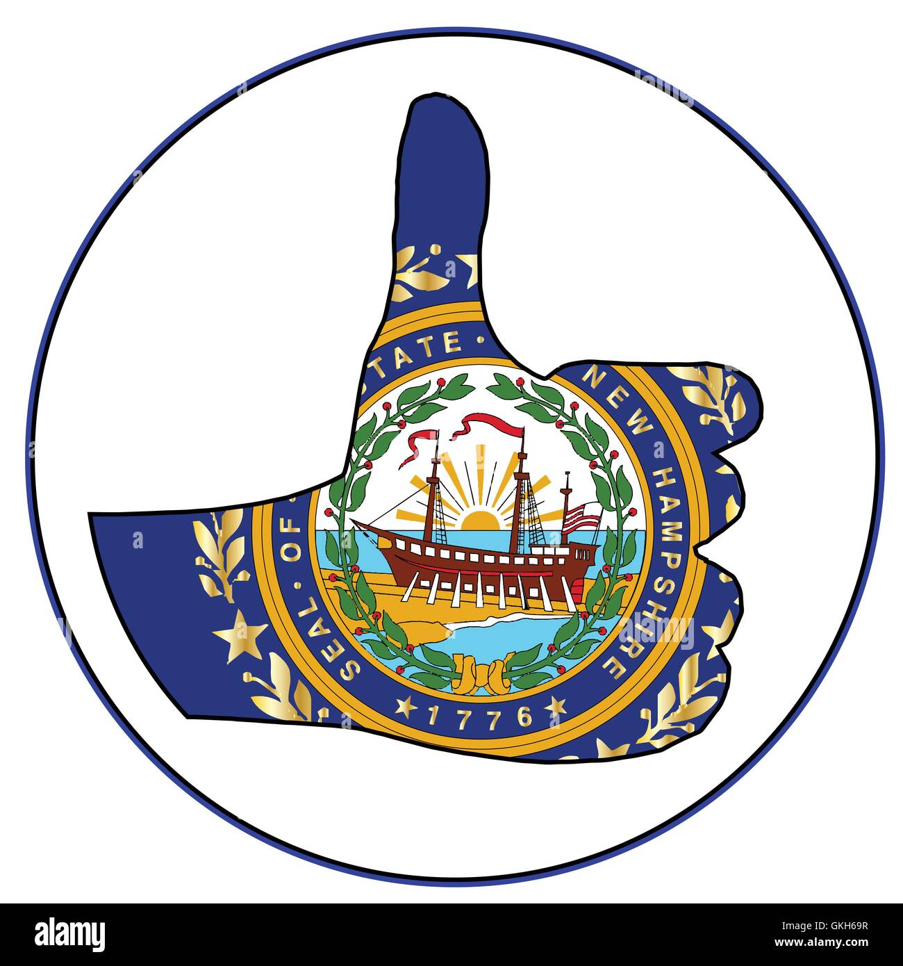 New hampshire state sign hi-res stock photography and images - Alamy