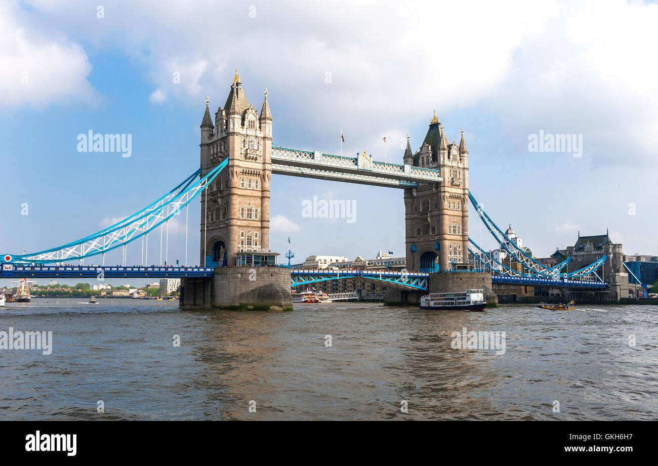 View on the Tower Bridge Stock Photo - Alamy