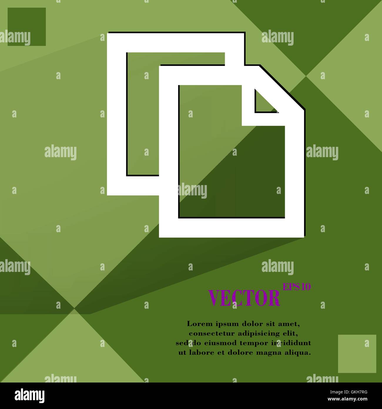 Open sheet paper on Stock Vector Images - Alamy