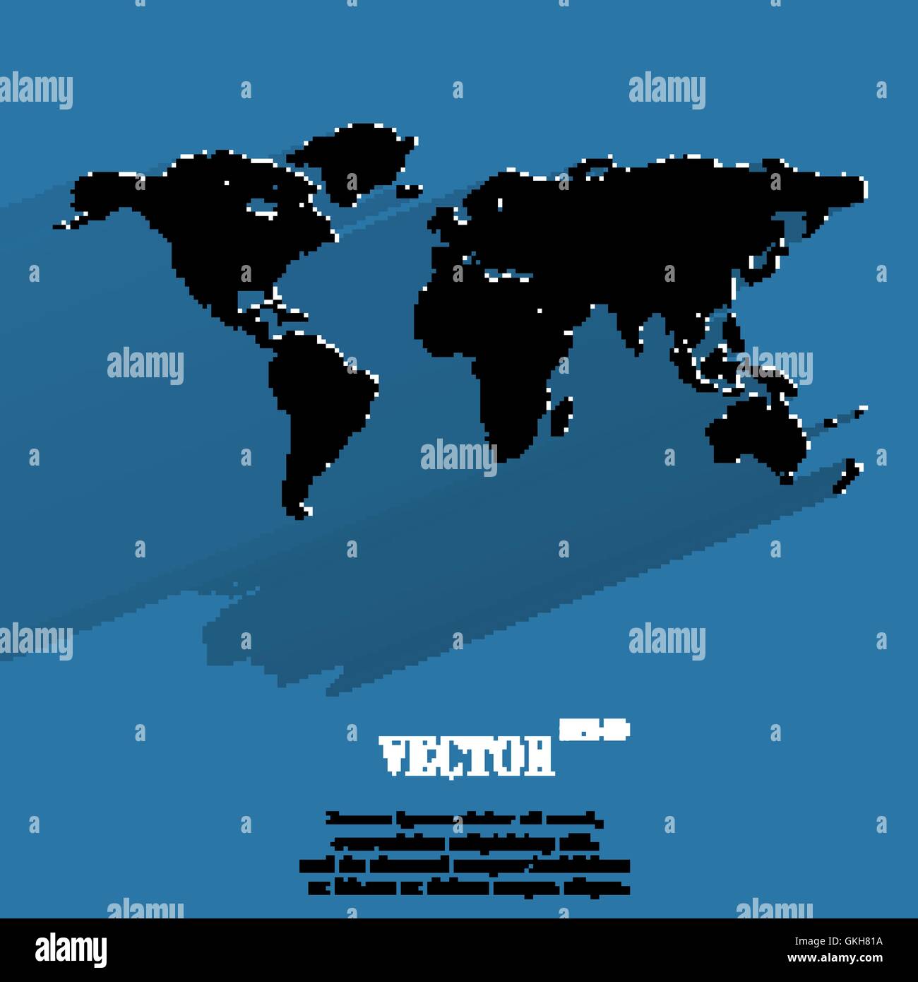 World map web icon, flat design Stock Vector Image & Art - Alamy