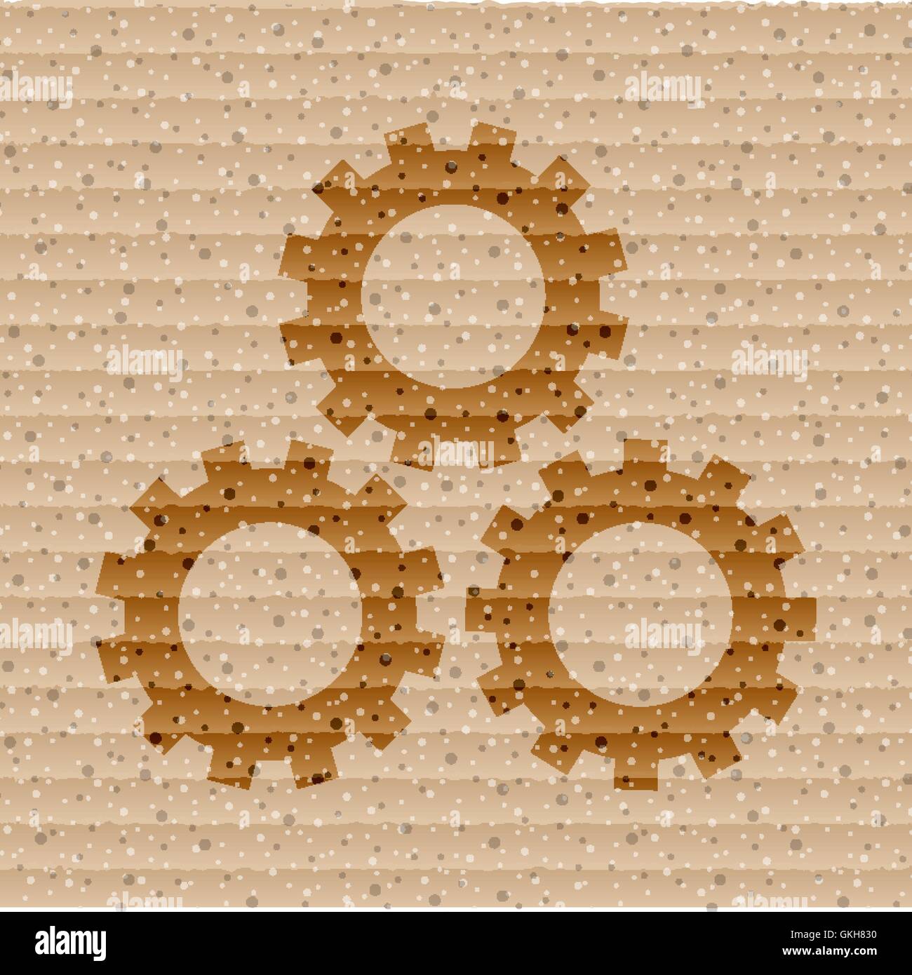 Settings Sign web icon, flat design Stock Vector Image & Art - Alamy