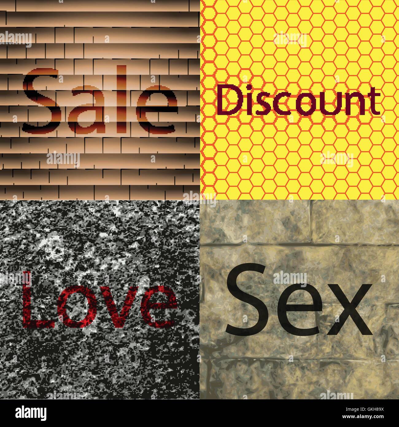 Set of the most popular web design icons on abstract background Stock ...