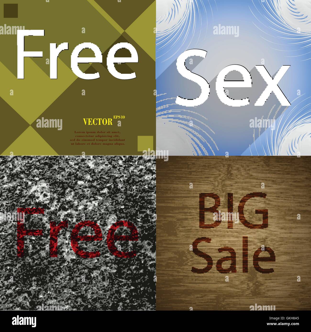 Set of the most popular web design icons on abstract background Stock ...