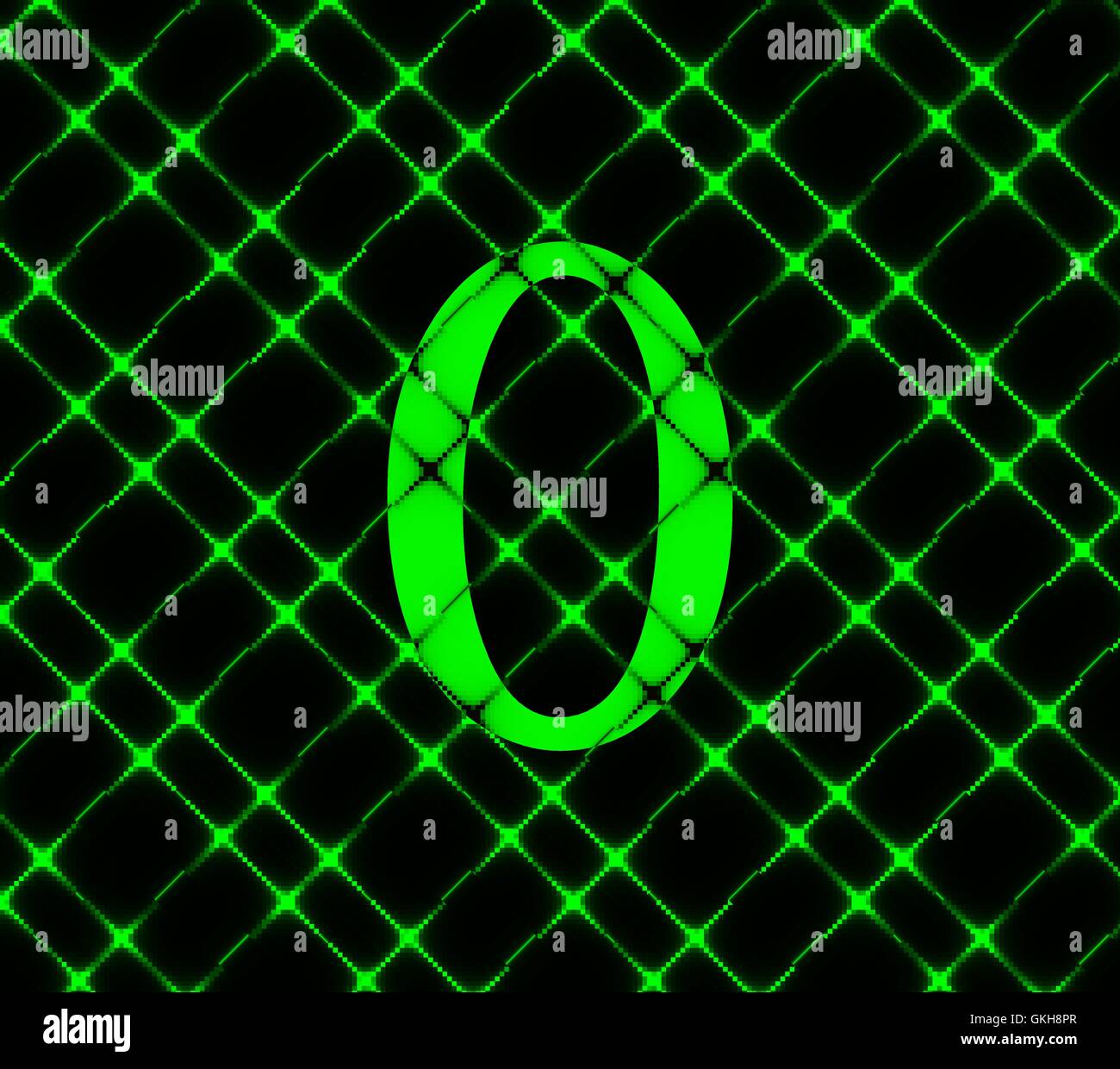 number zero icon symbol Flat modern web design with long shadow and ...