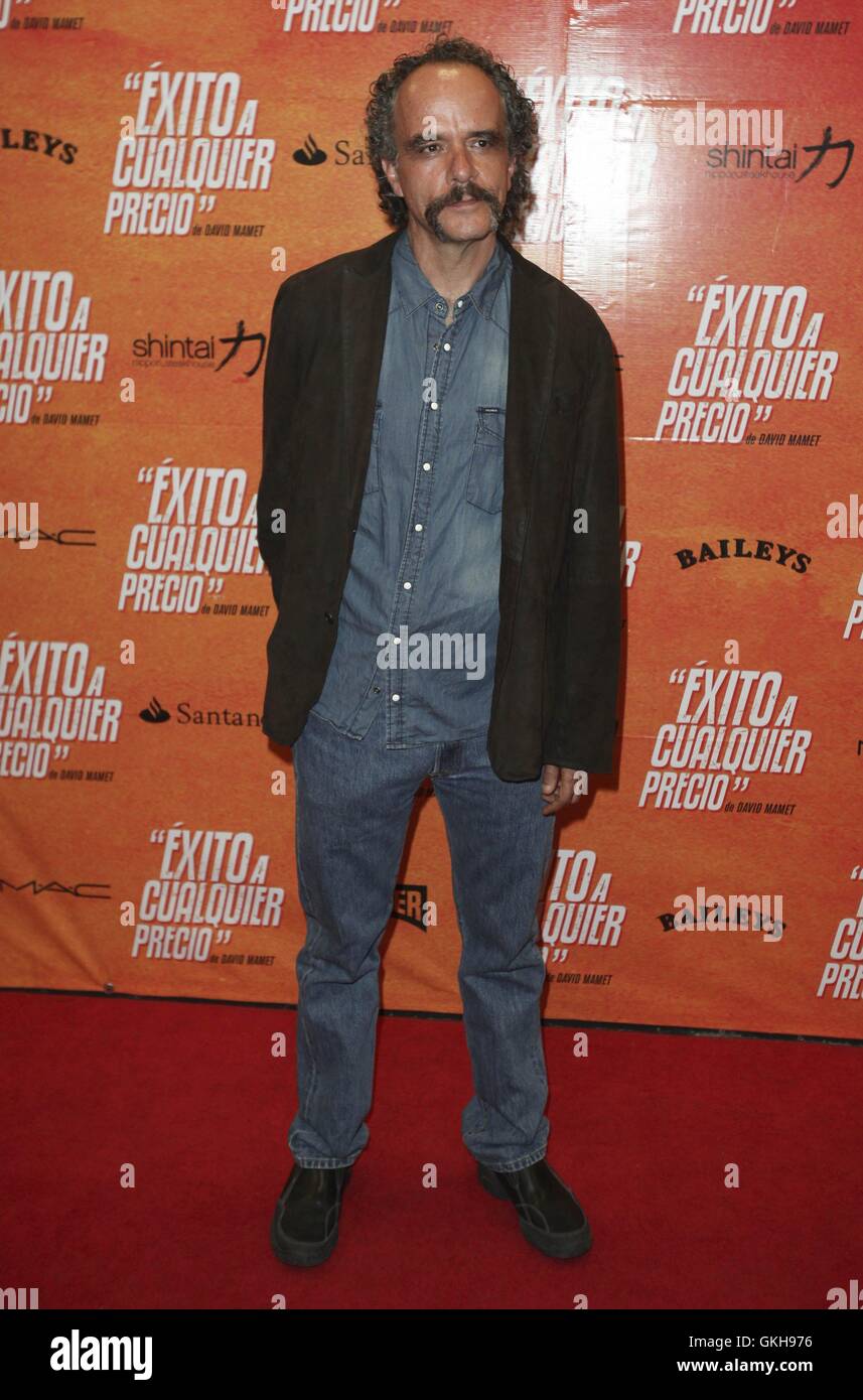 Diego Herrera at Glengarry Glen Ross play, Centro Cultural San Angel ...