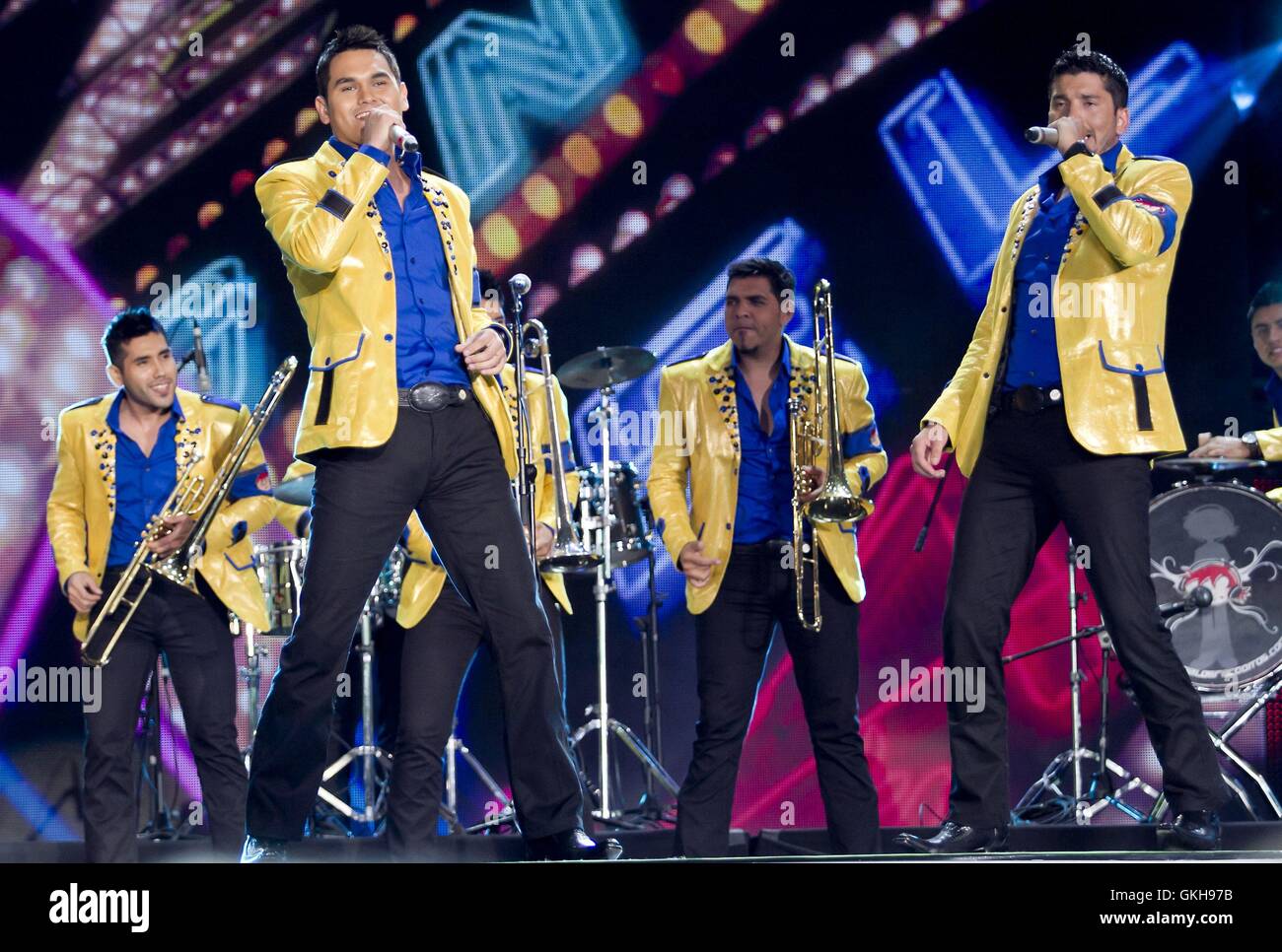 Banda Los Recoditos performing at OYE Awards Ceremony Where: Mexico ...