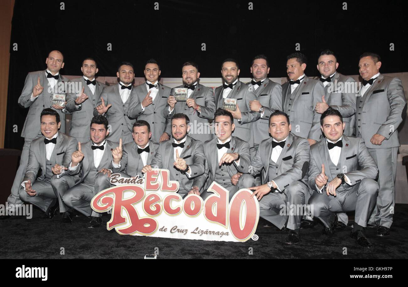 Press Conference with La Banda el Recodo, presenting their album ...