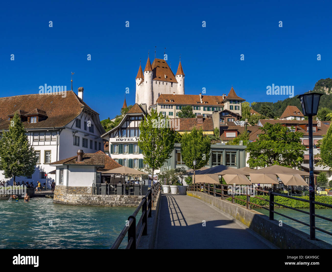 Thun castle hi-res stock photography and images - Alamy