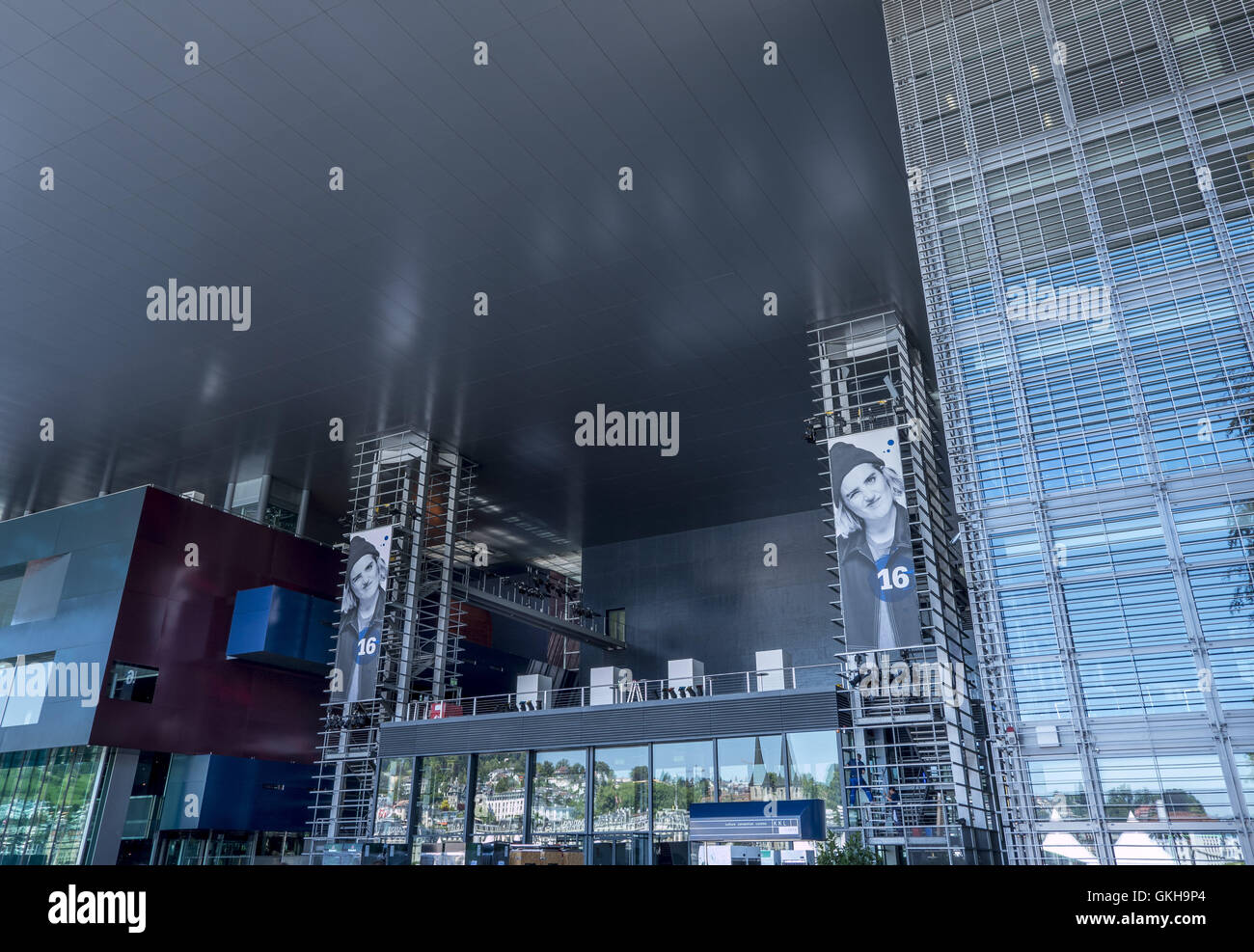 Kkl building lucerne hi-res stock photography and images - Alamy