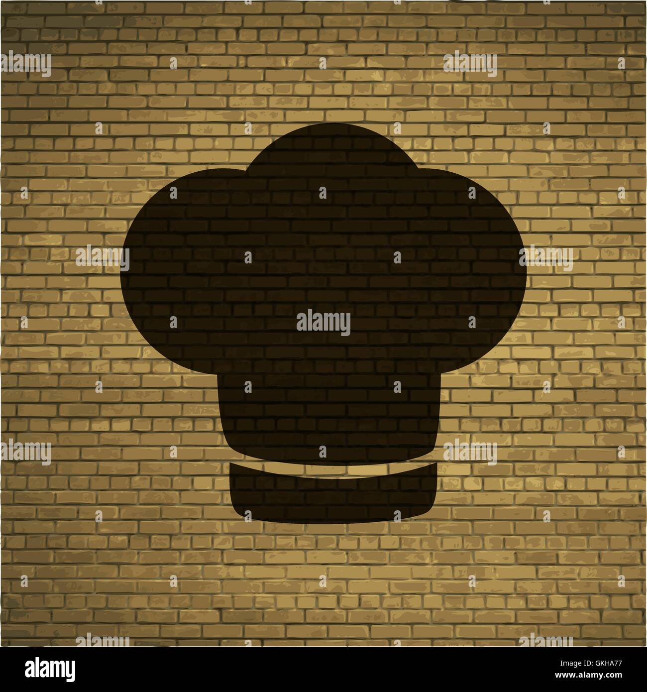 Chef cap cooking flat hi-res stock photography and images - Alamy