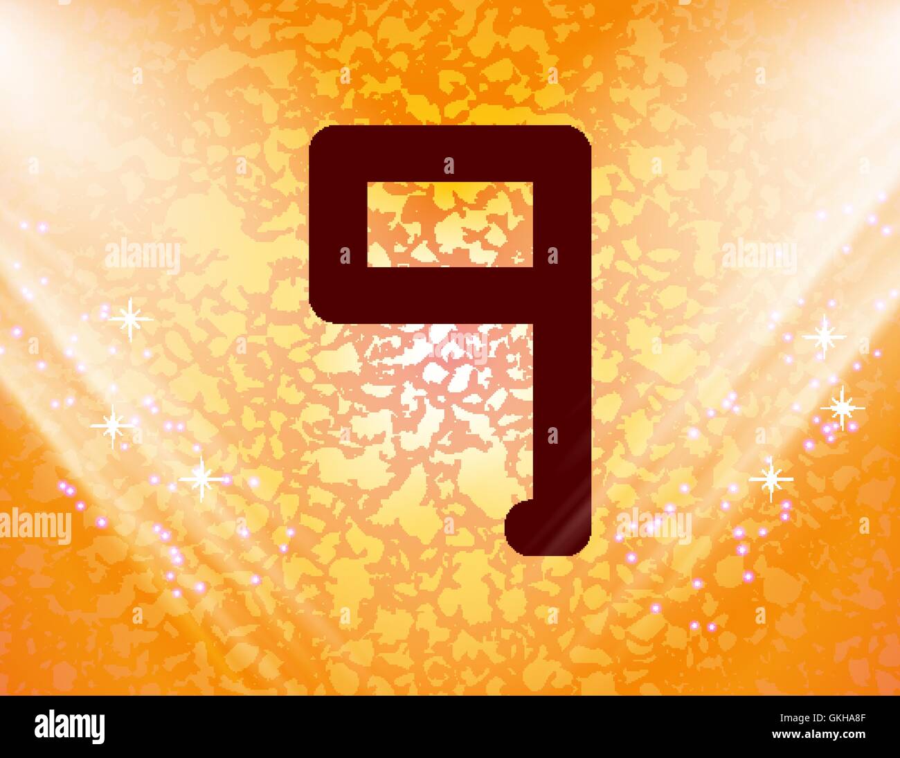 number Nine icon symbol Flat modern web design with long shadow and ...