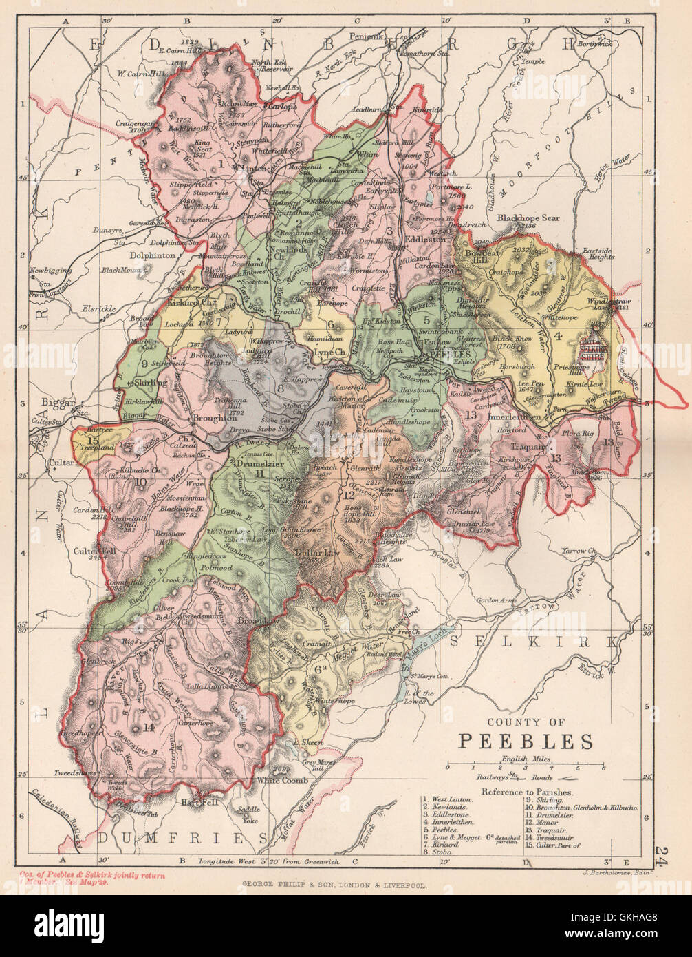 Peeblesshire scotland hi-res stock photography and images - Alamy