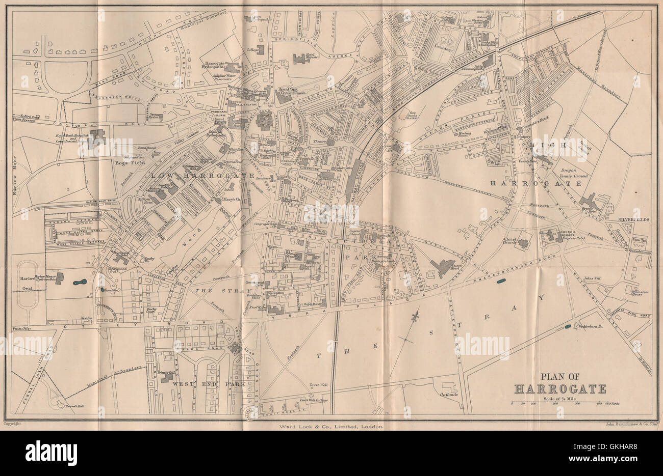 Yorkshire Harrogate Vintage High Resolution Stock Photography and ...