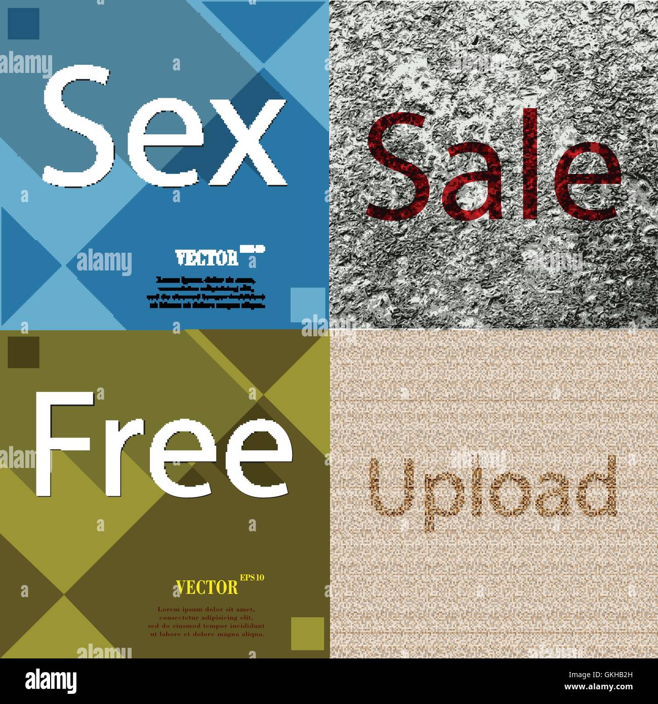 Set of the most popular web design icons on abstract background Stock ...