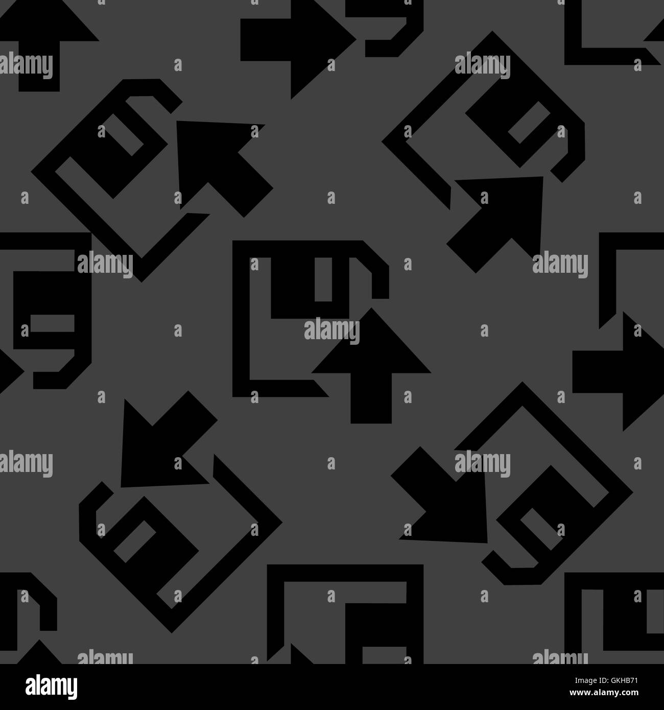 floppy disk upload web icon. flat design. Seamless pattern Stock Vector Image & Art - Alamy