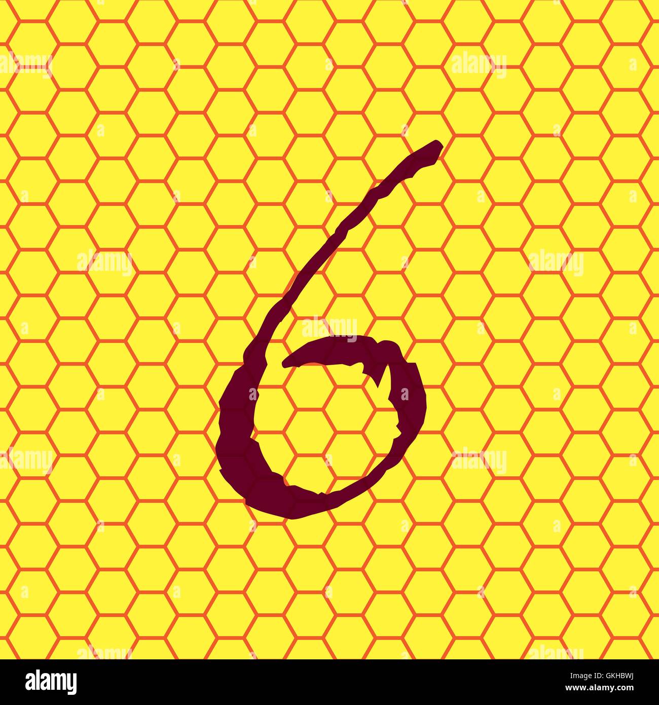 number six icon symbol Flat modern web design with long shadow and ...