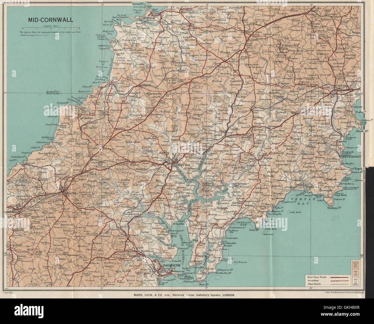 Map of looe hi-res stock photography and images - Alamy