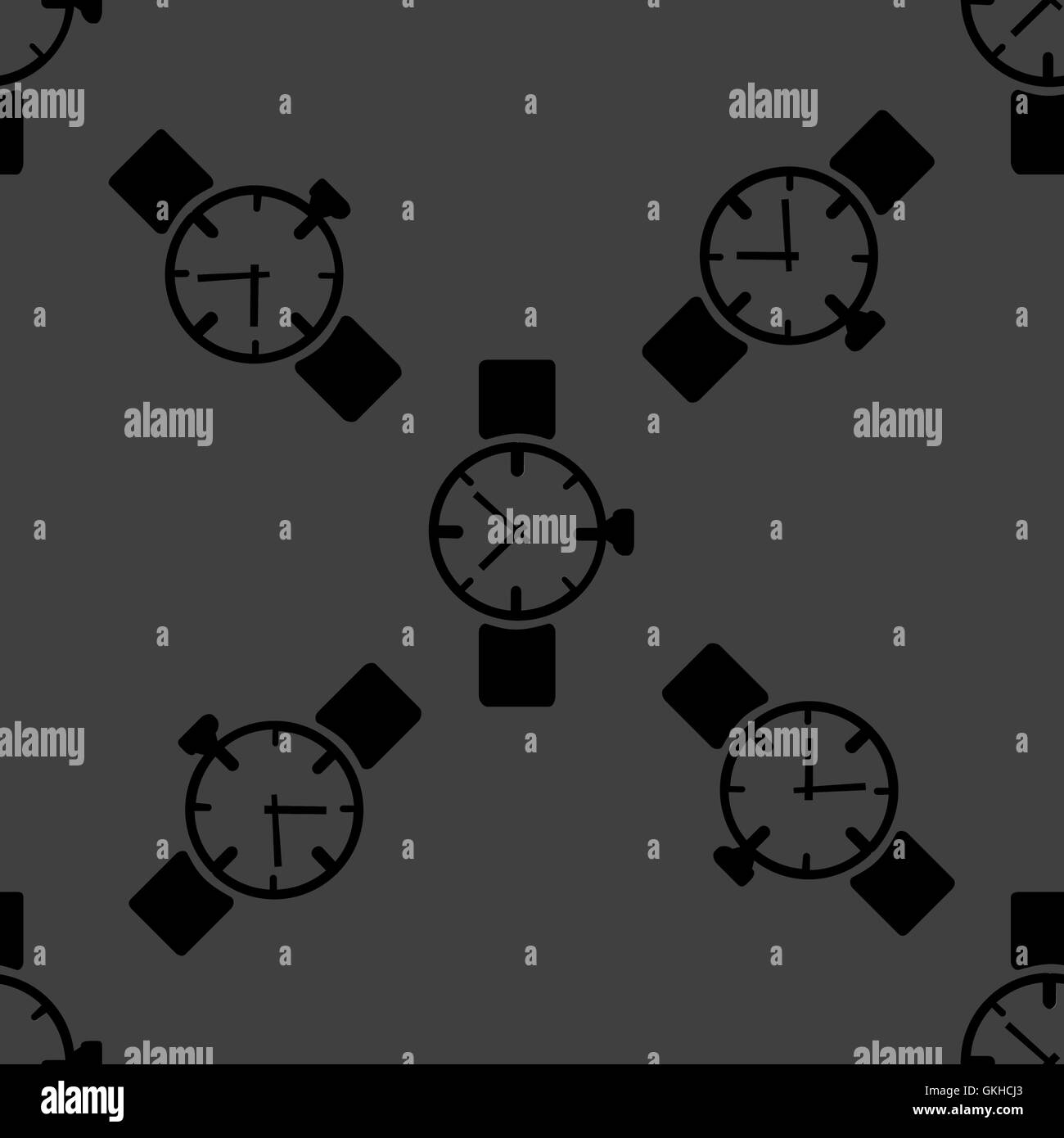 Clock pattern Stock Vector Images - Alamy