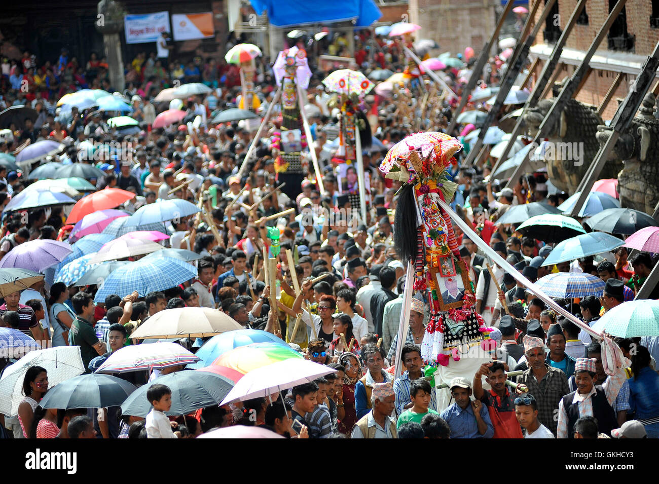 Gai jatra nepal hi-res stock photography and images - Alamy