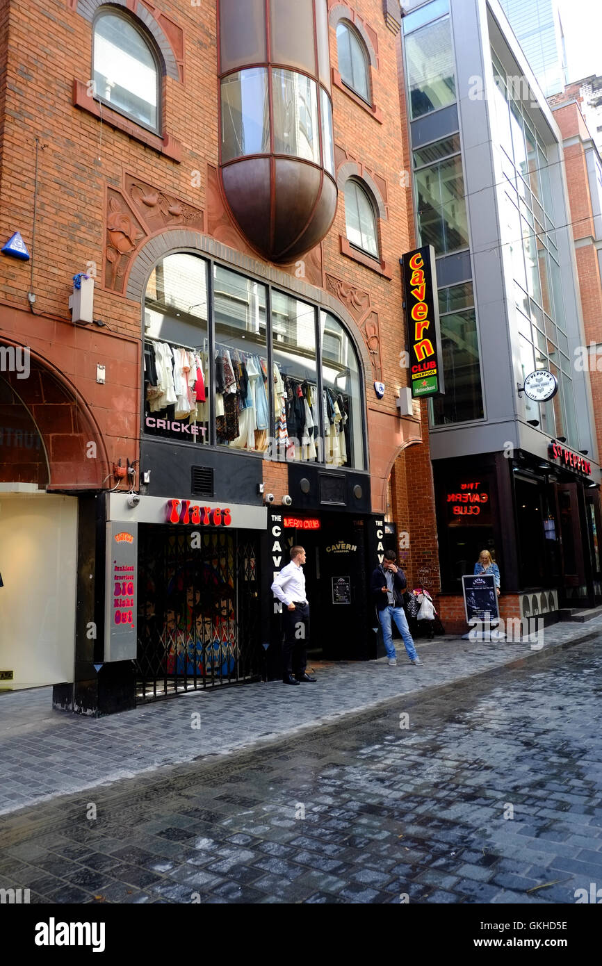 Matthew Street, Liverpool Stock Photo - Alamy