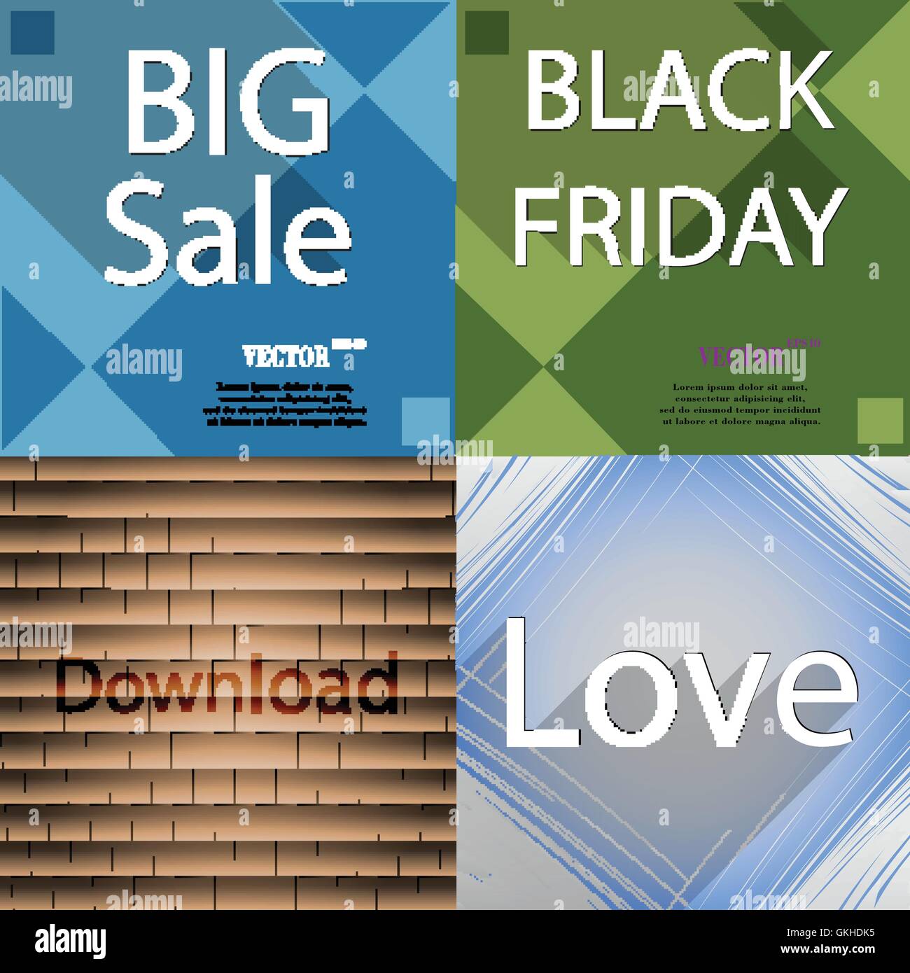 Set of the most popular web design icons on abstract background Stock ...