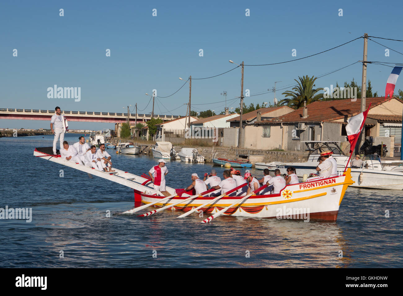 Water jousting hi-res stock photography and images - Alamy