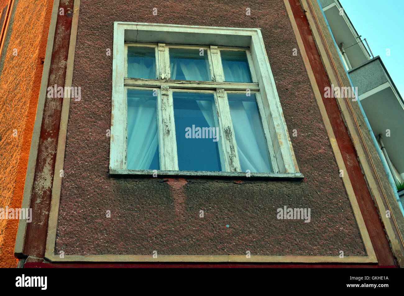 window of a typical old german residence, in berlin Stock Photo - Alamy