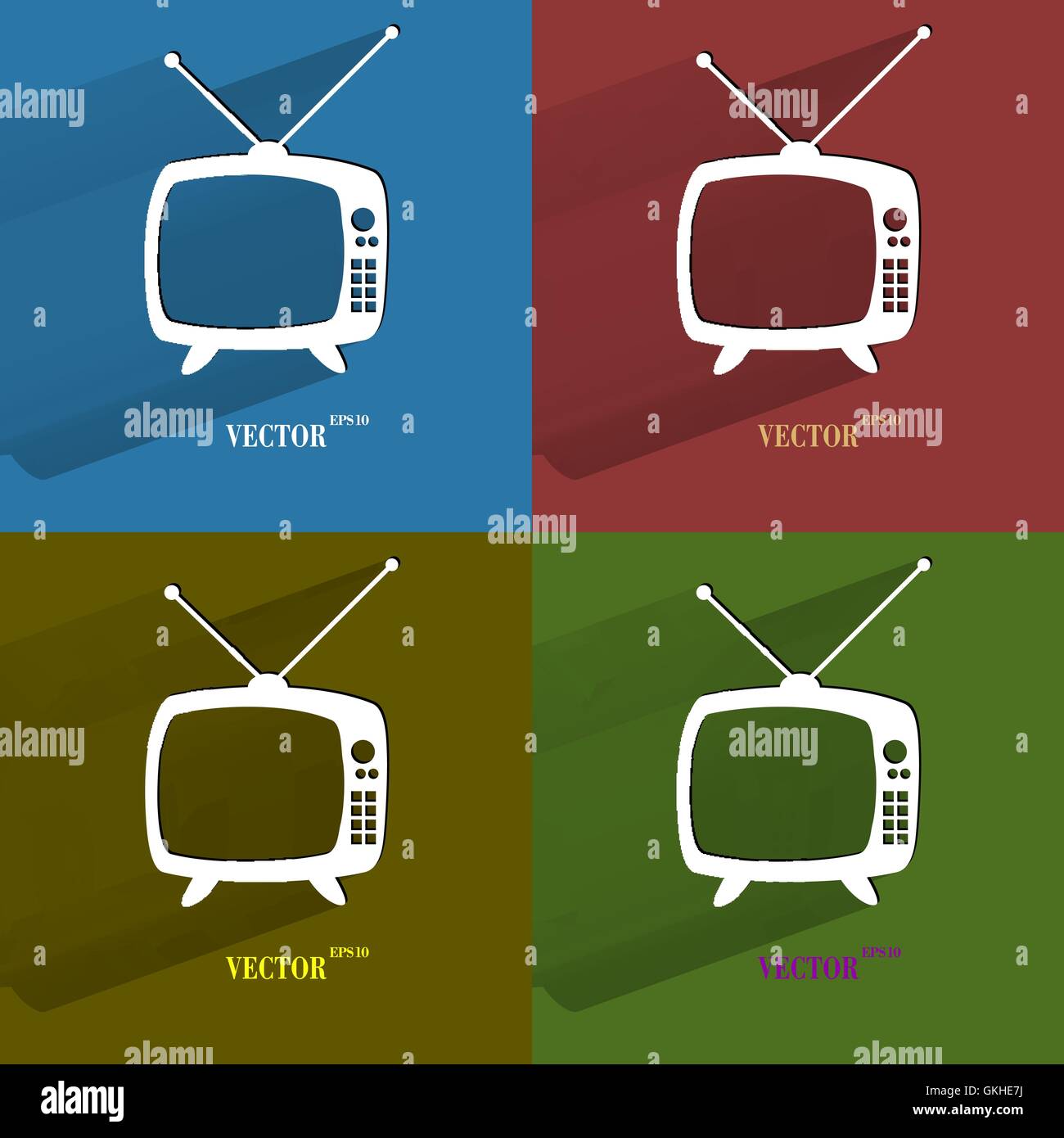 Tv set case hi-res stock photography and images - Alamy