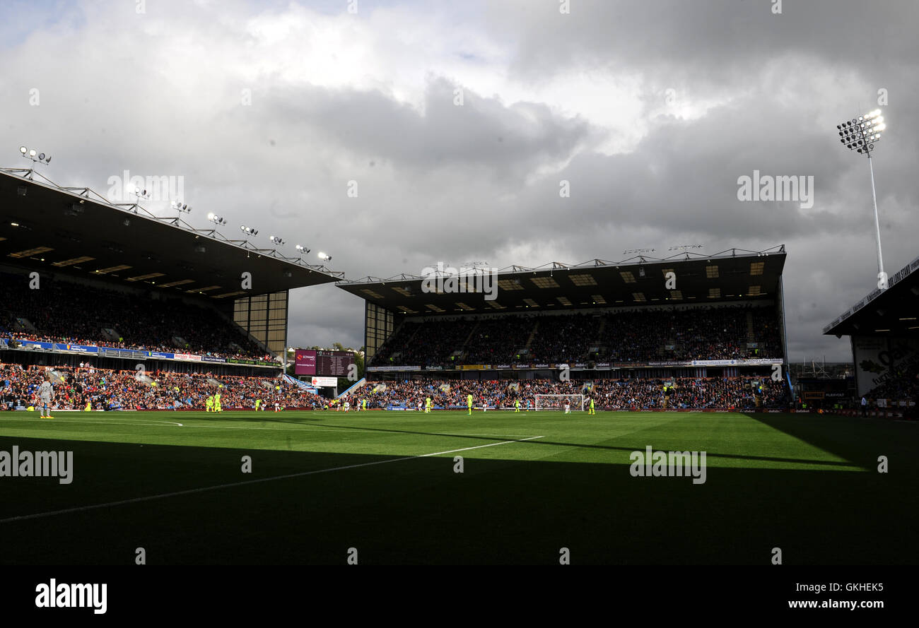 A general view of Turf Moor during the Premier League match at Turf ...