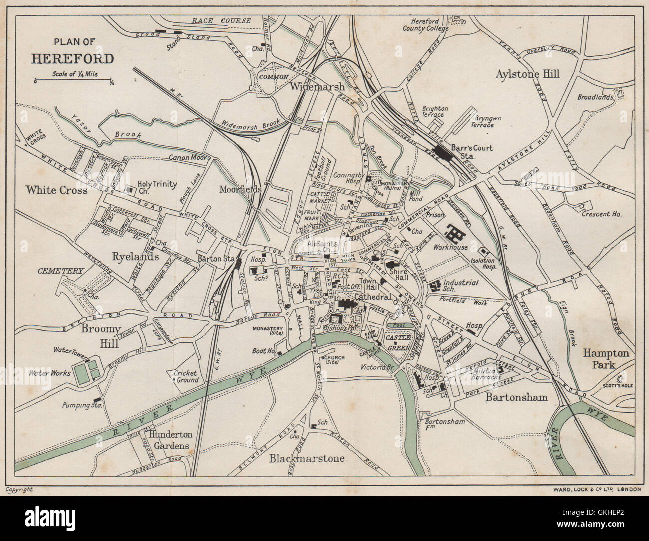 London city guide map road hi-res stock photography and images - Alamy