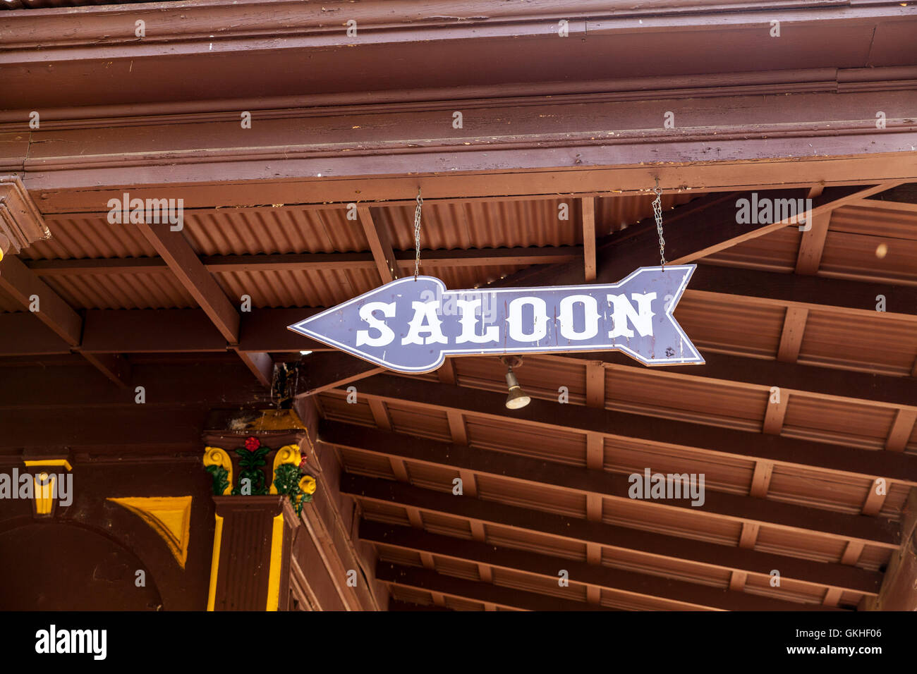 Roundup saloon hi-res stock photography and images - Alamy