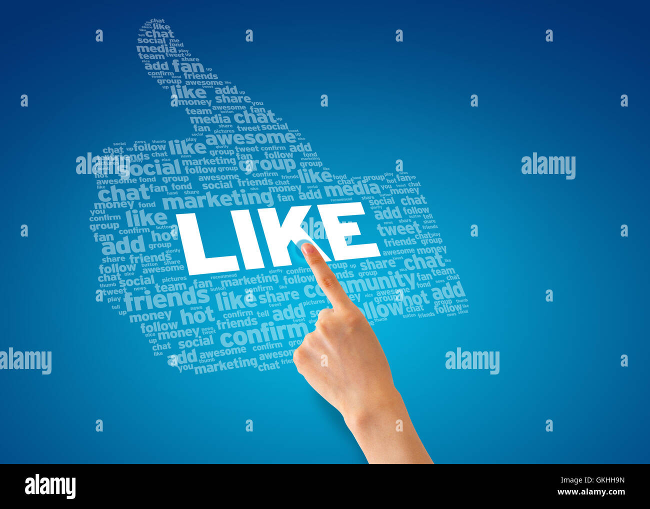 Like thumb hi-res stock photography and images - Alamy