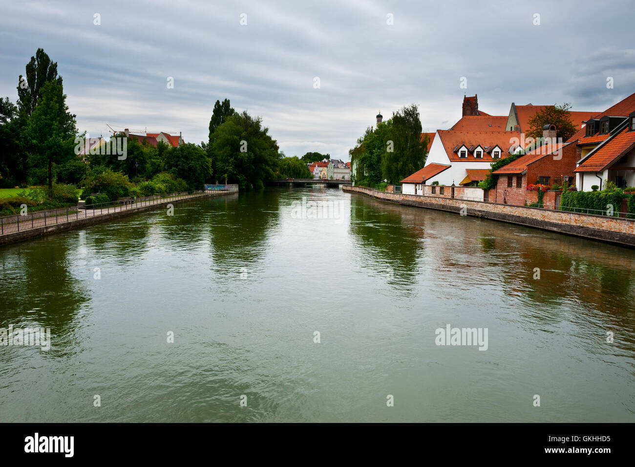 Reconstruction bridge river embankment hi-res stock photography and ...