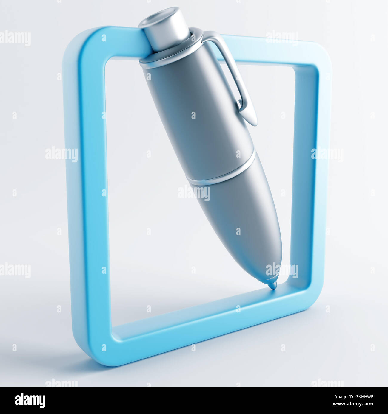 Blue and gray icons hi-res stock photography and images - Alamy